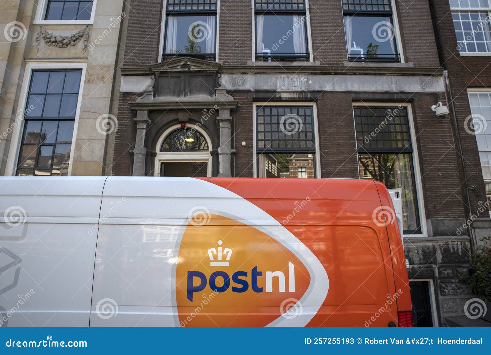 Post.nl Van at Amsterdam the Netherlands 23-6-2022 Editorial Stock ...