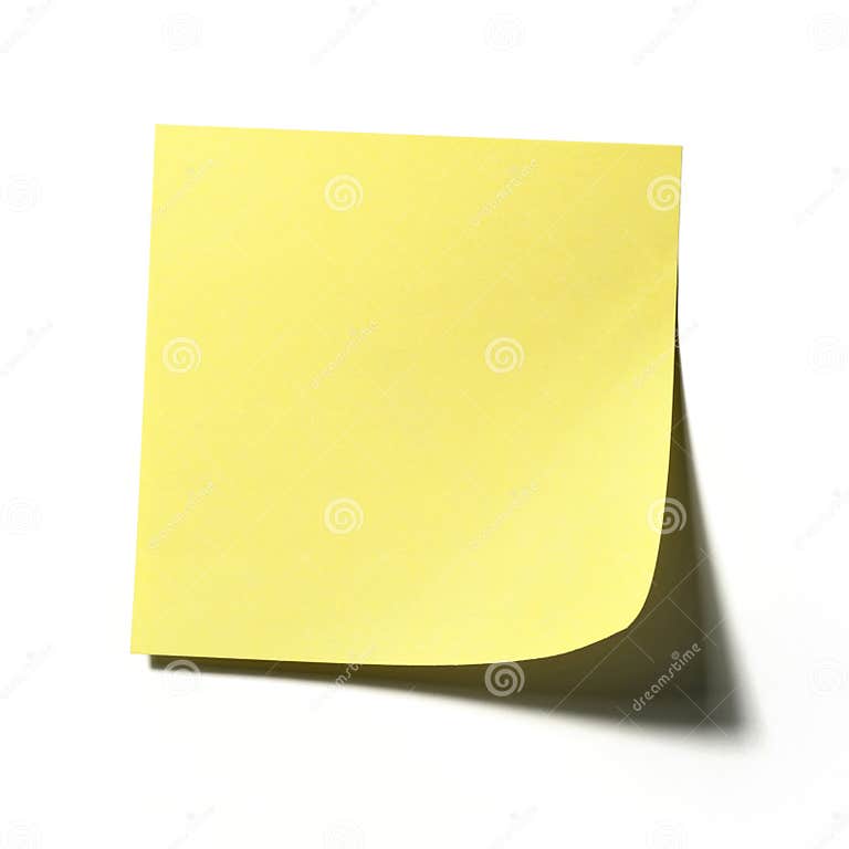 Post-it Note stock photo. Image of empty, notice, object - 17342268