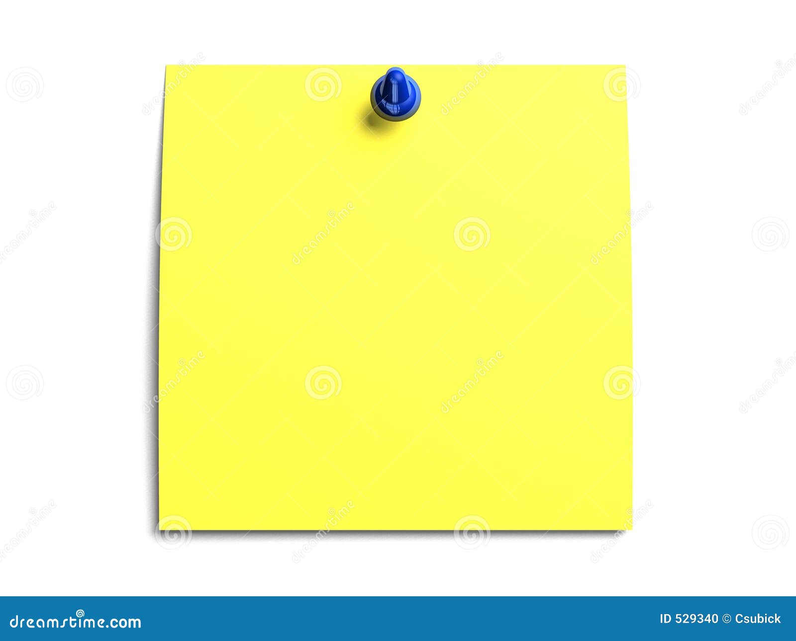 Post it Note stock illustration. Illustration of shadow - 529340