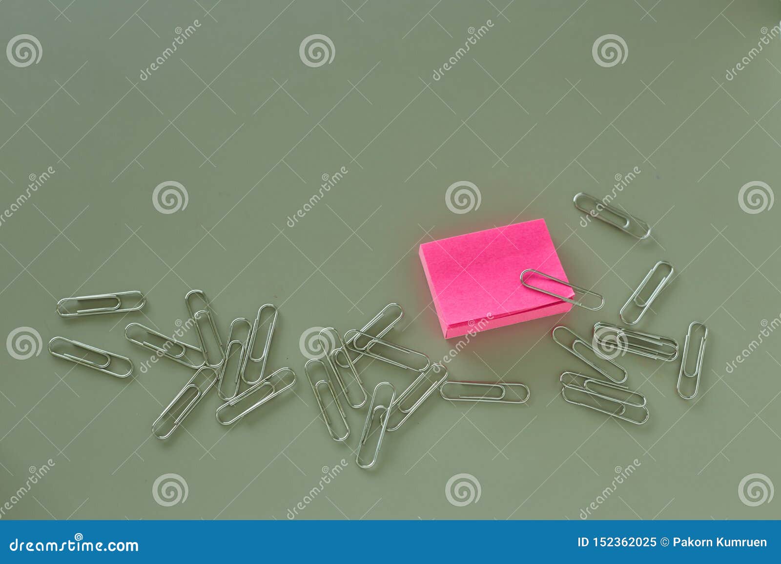 Post it Note and Clips Top View Desk Stock Image - Image of text, post ...