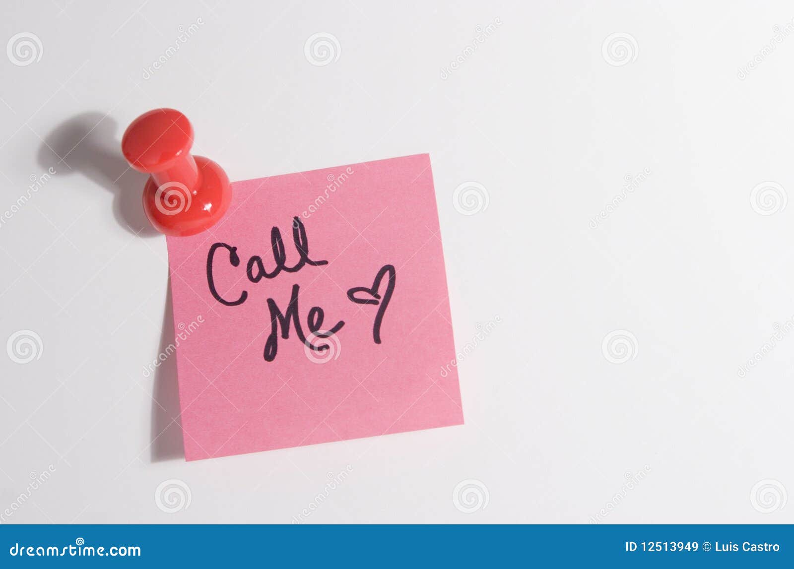 Post-it Note Pad with Message Stock Image - Image of memories, paper ...