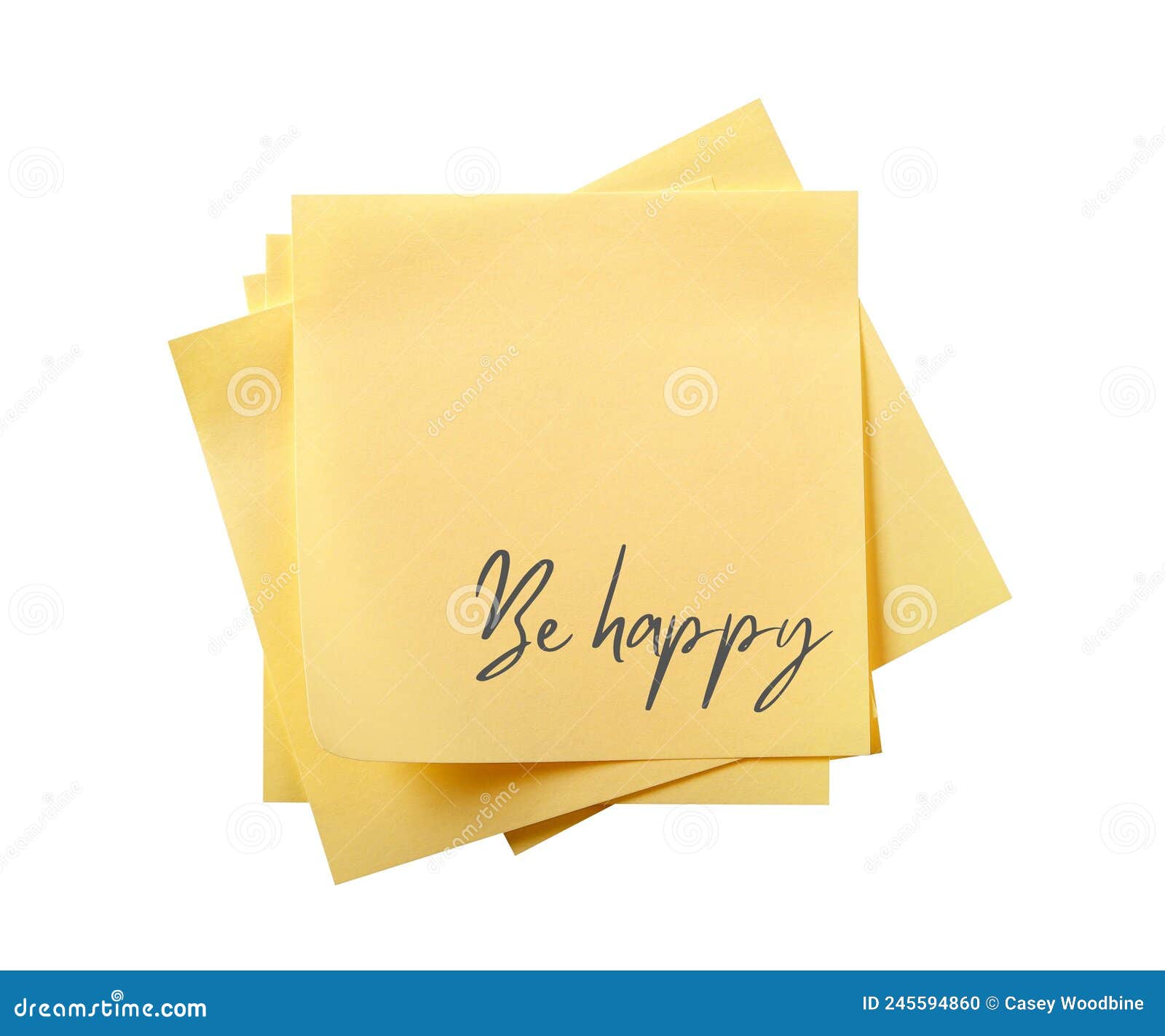Post it Note Quote Graphic with Text - Stock Illustration ...