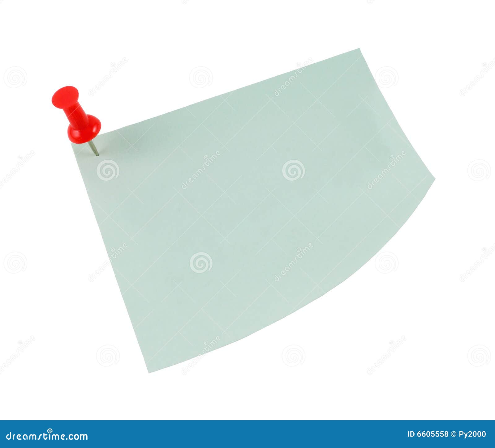 Post-it note with red pin stock photo. Image of communication - 6605558