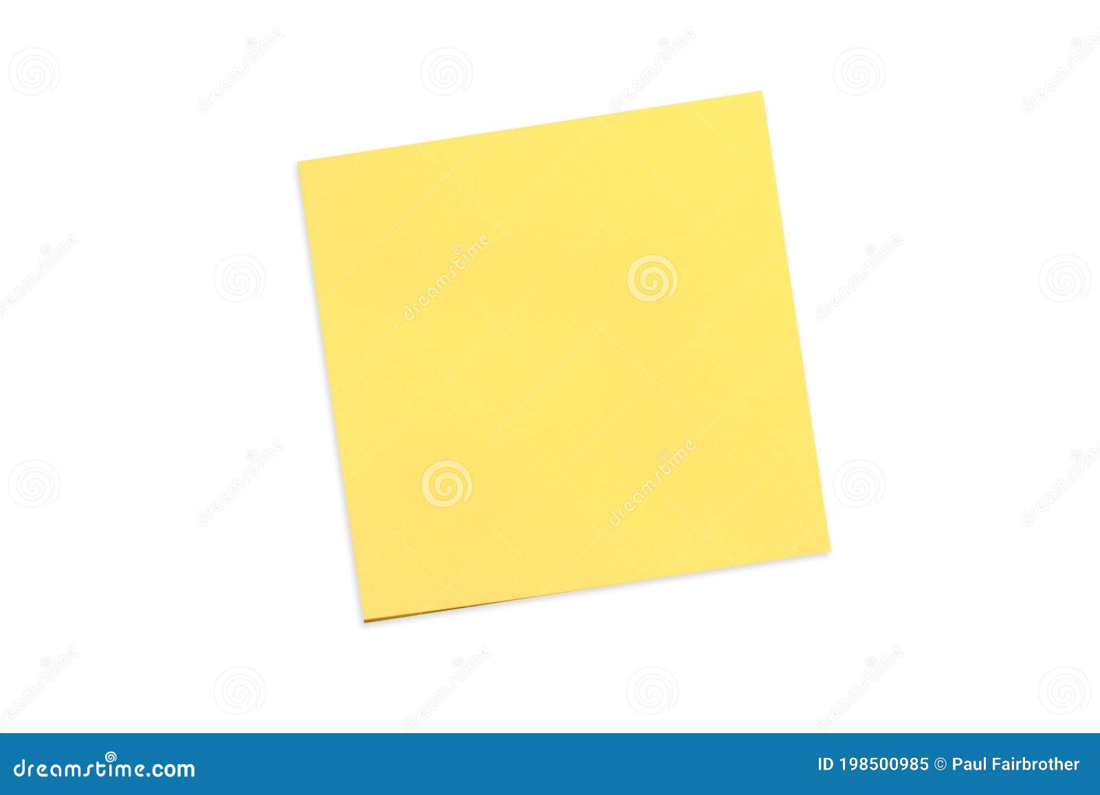 Post it note stock image. Image of brown, label, yellow - 198500985