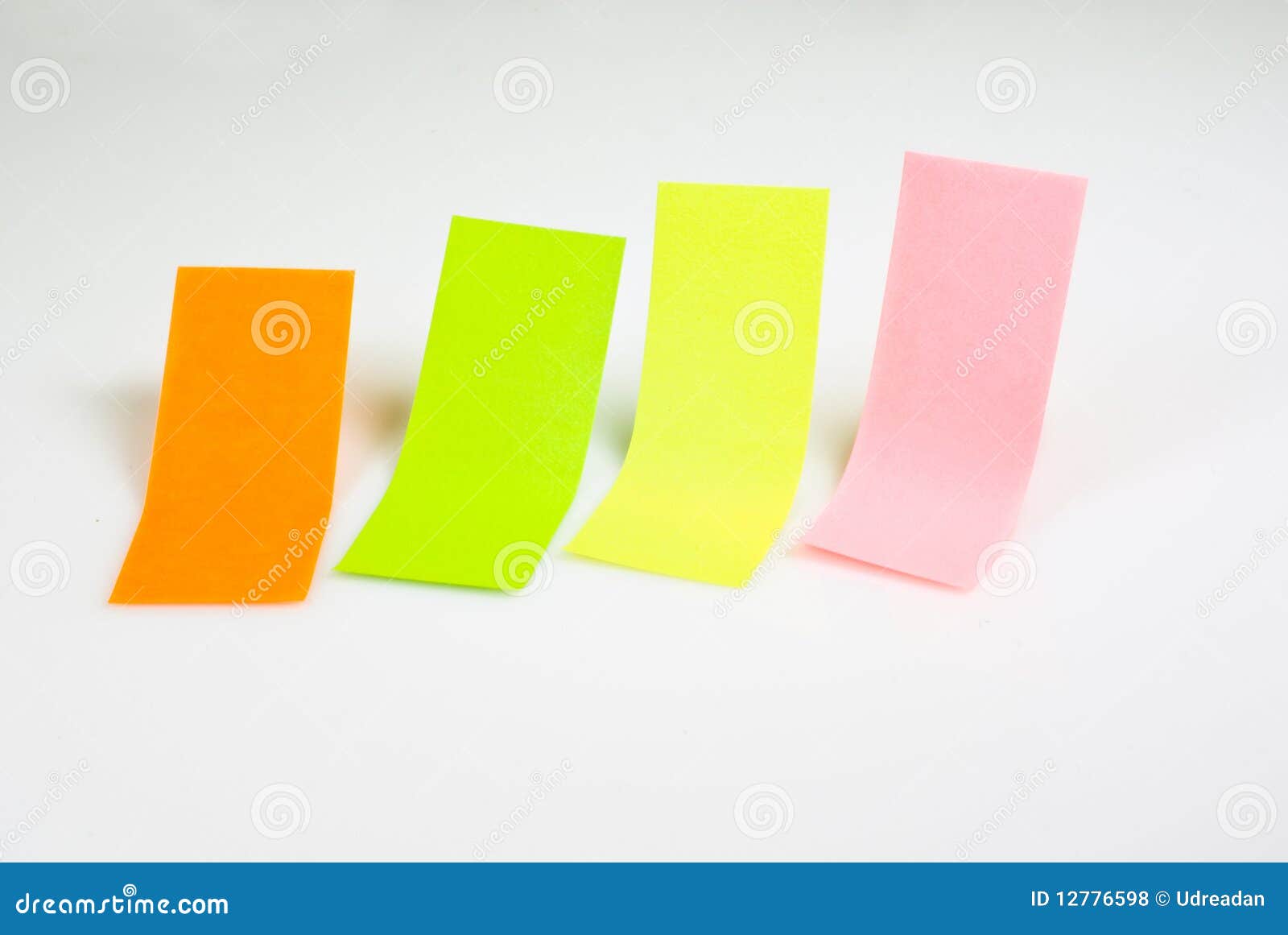 Post-it notes stock photo. Image of announcement, notepaper - 12776598