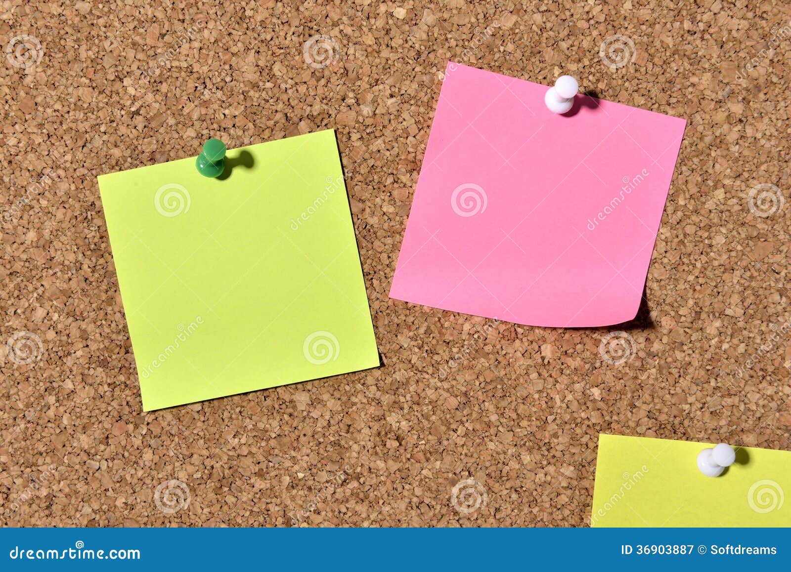 Post-it notes stock image. Image of announce, memorize - 36903887