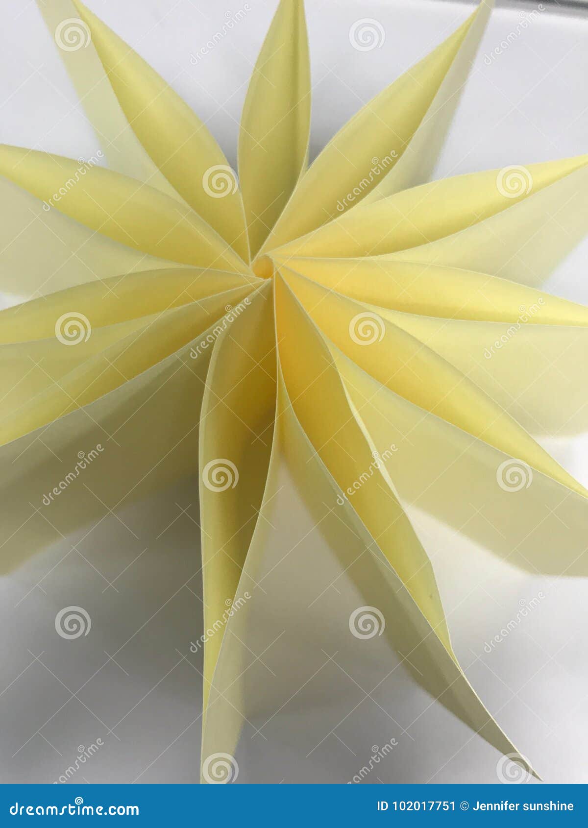Post it Notes in the Shape of Flower Stock Image - Image of notes ...