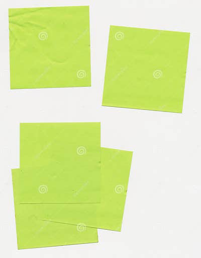 Post it Notes - Taped Paper Stock Image - Image of tape, note: 15891875