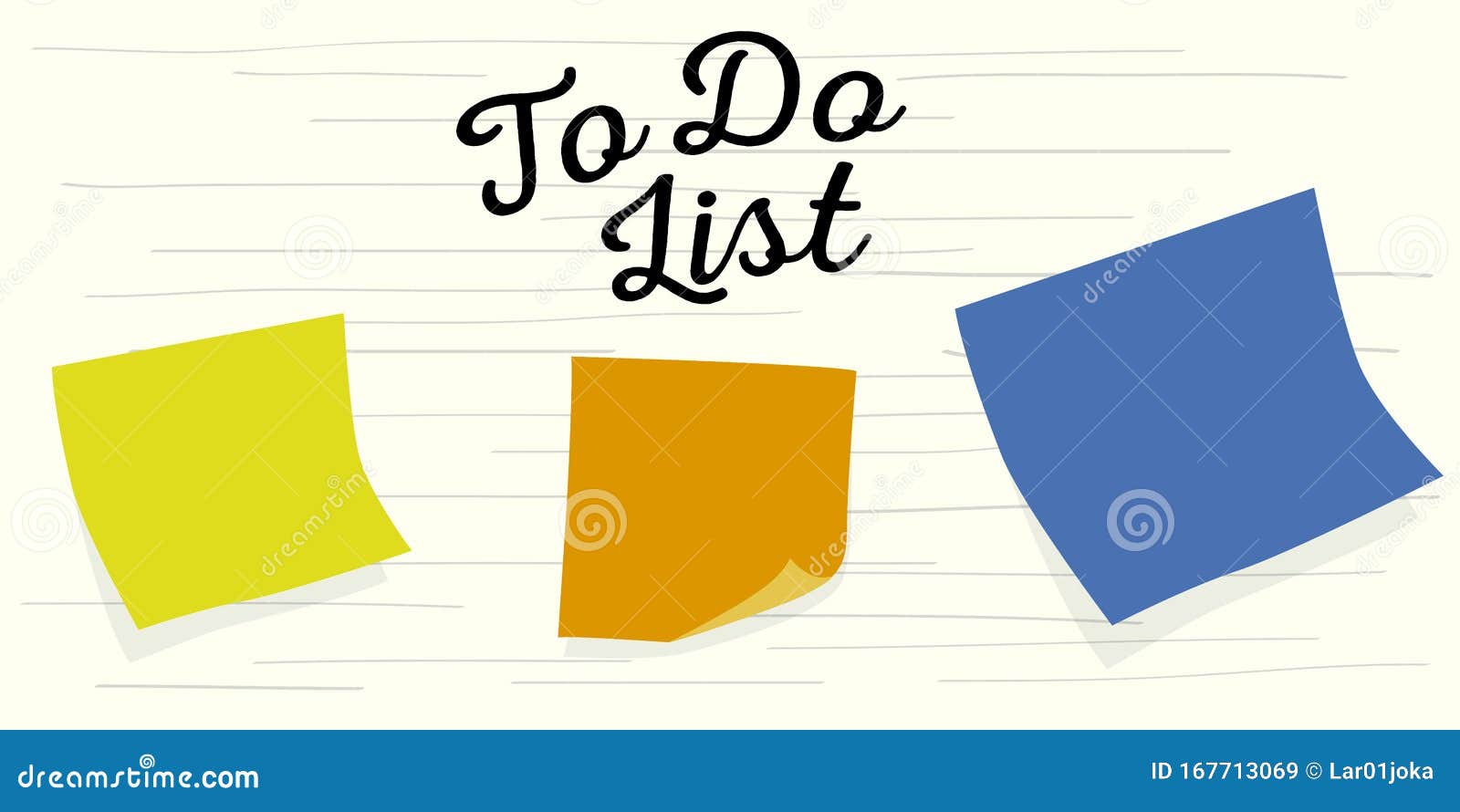 To do list illustration stock vector. Illustration of checklist - 167713069
