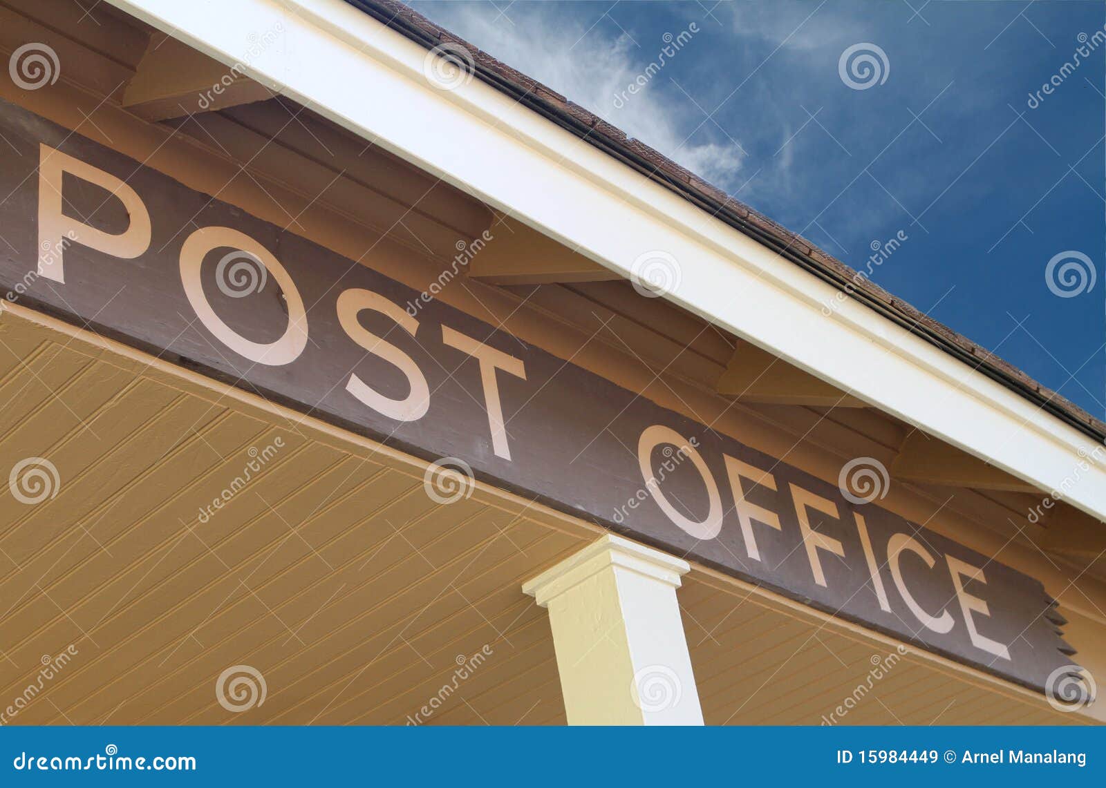 Post Office Building stock image. Image of deliver, send - 15984449