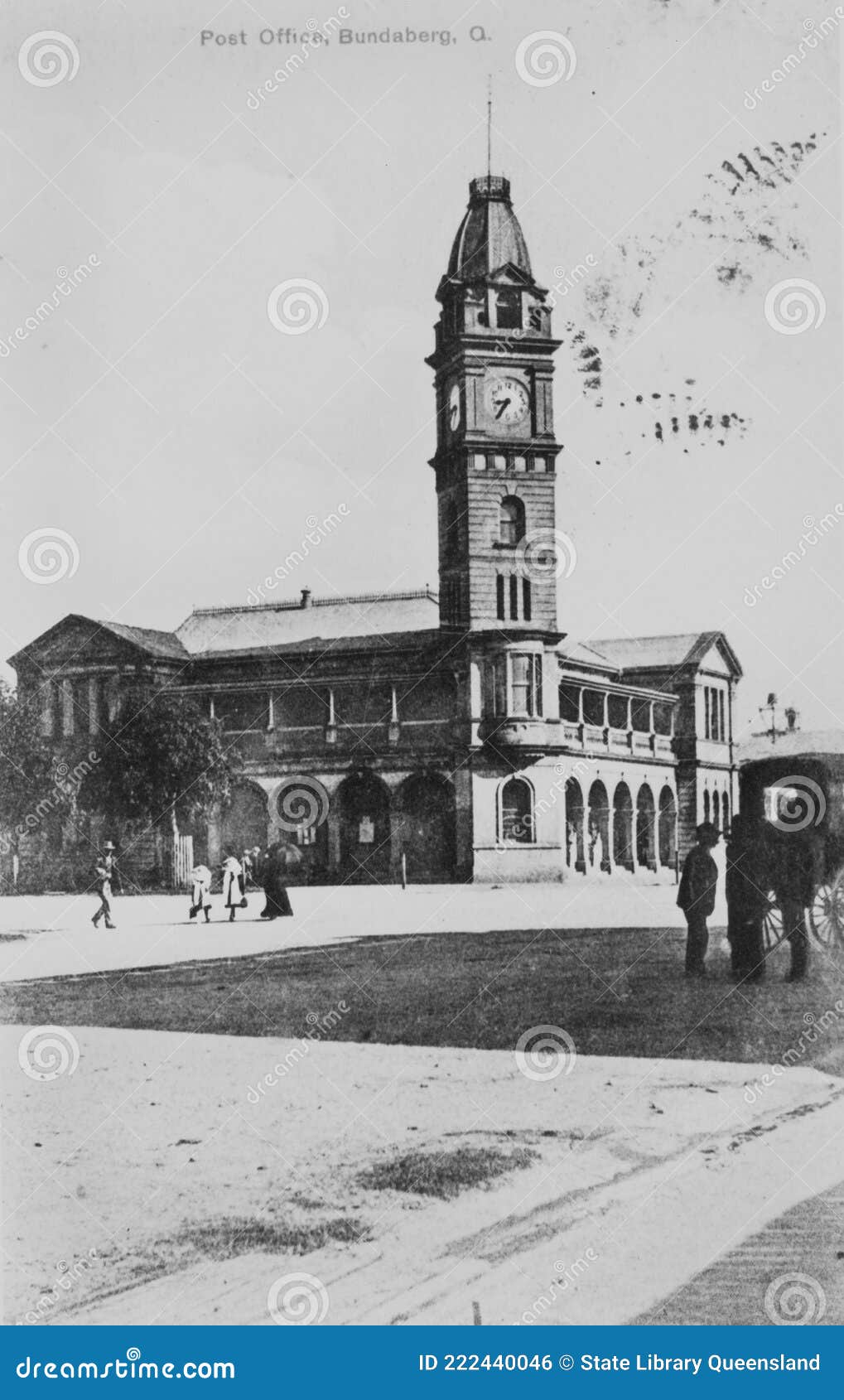 Post Office, Bundaberg Ca 1907 Picture. Image: 222440046