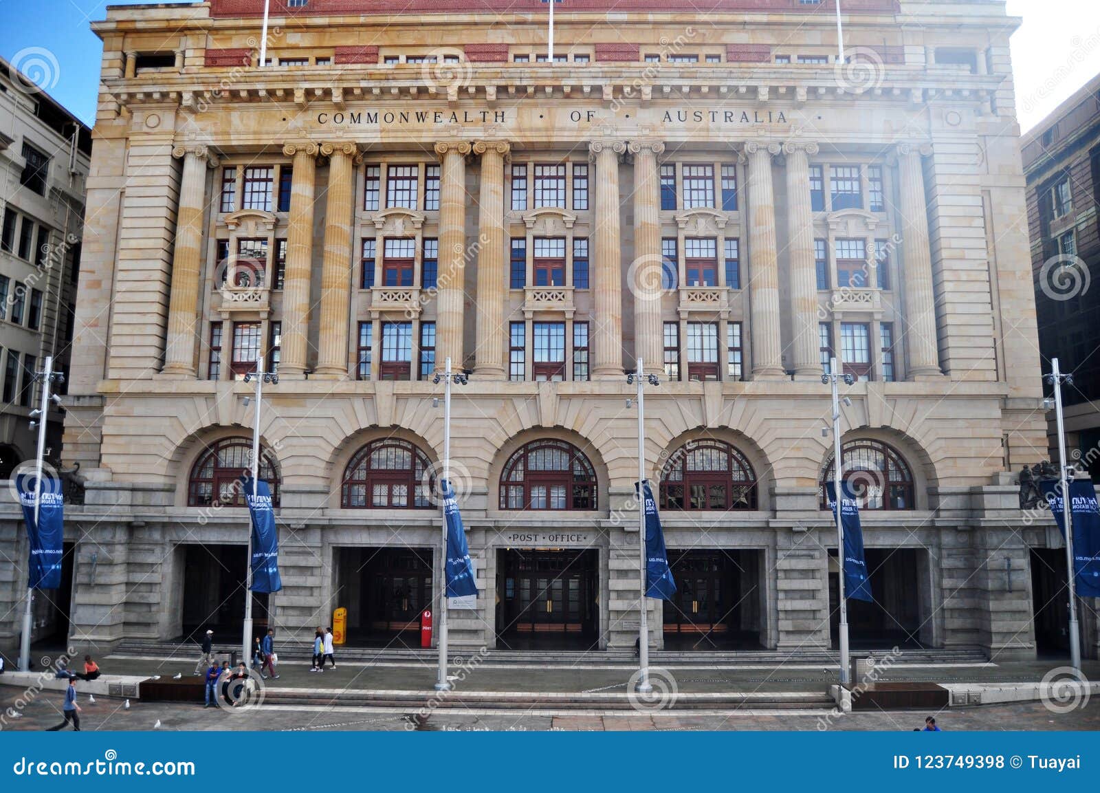 Post Office of Commonwealth of Australia in Perth, Australia Editorial ...