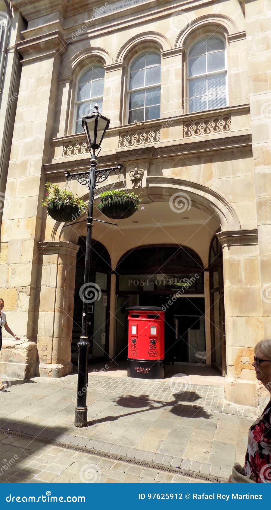 Post Office of Gibraltar editorial photography. Image of office - 97625912