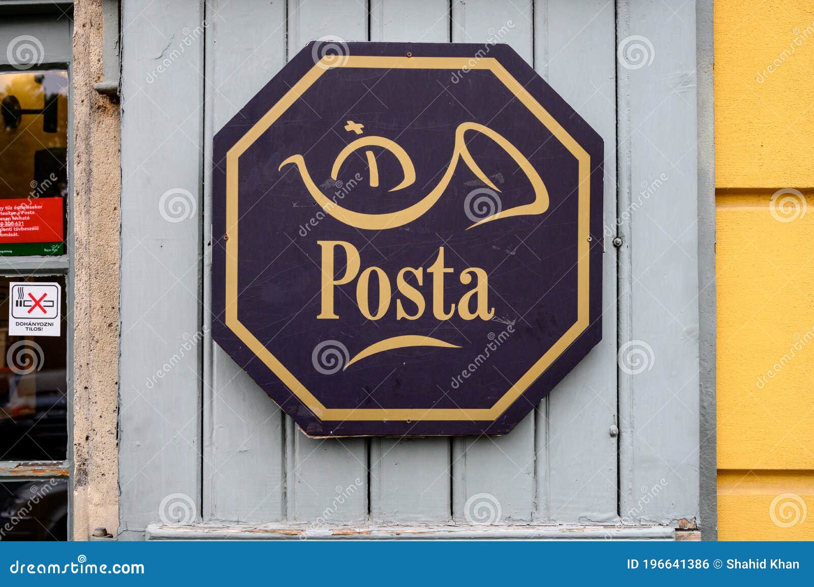 Post office Hungary editorial photo. Image of places - 196641386