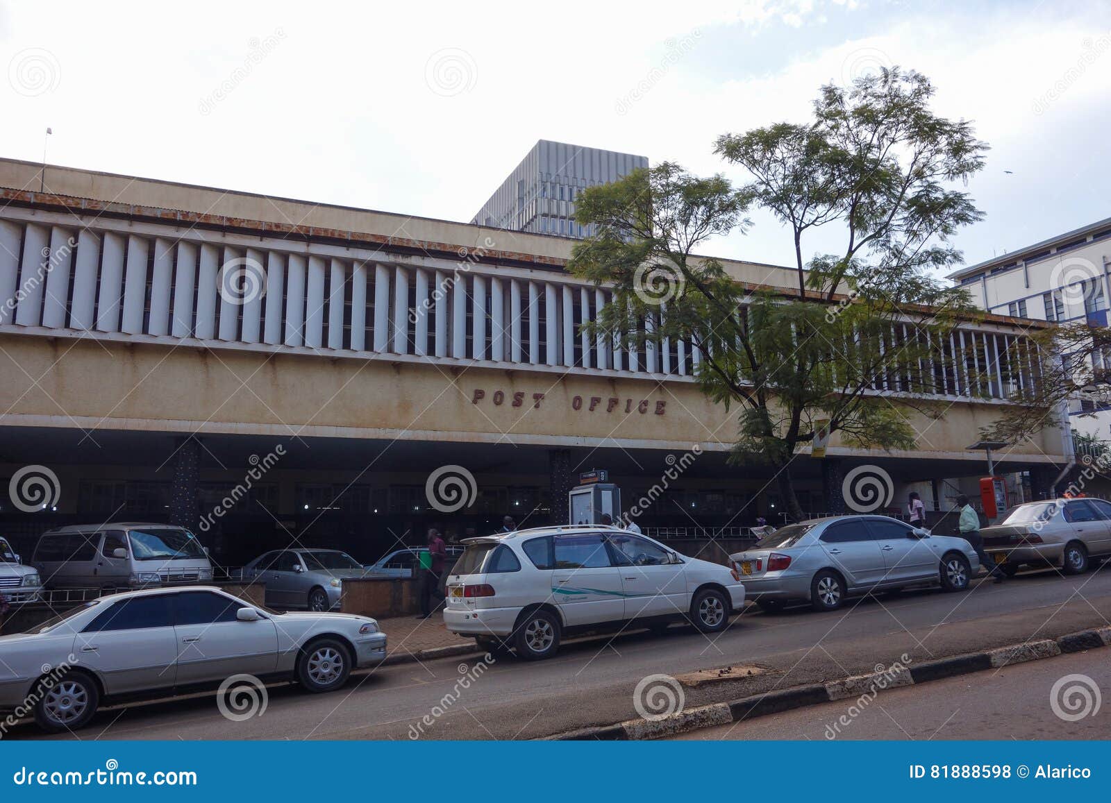Post Office in Kampala editorial stock photo. Image of town - 81888598