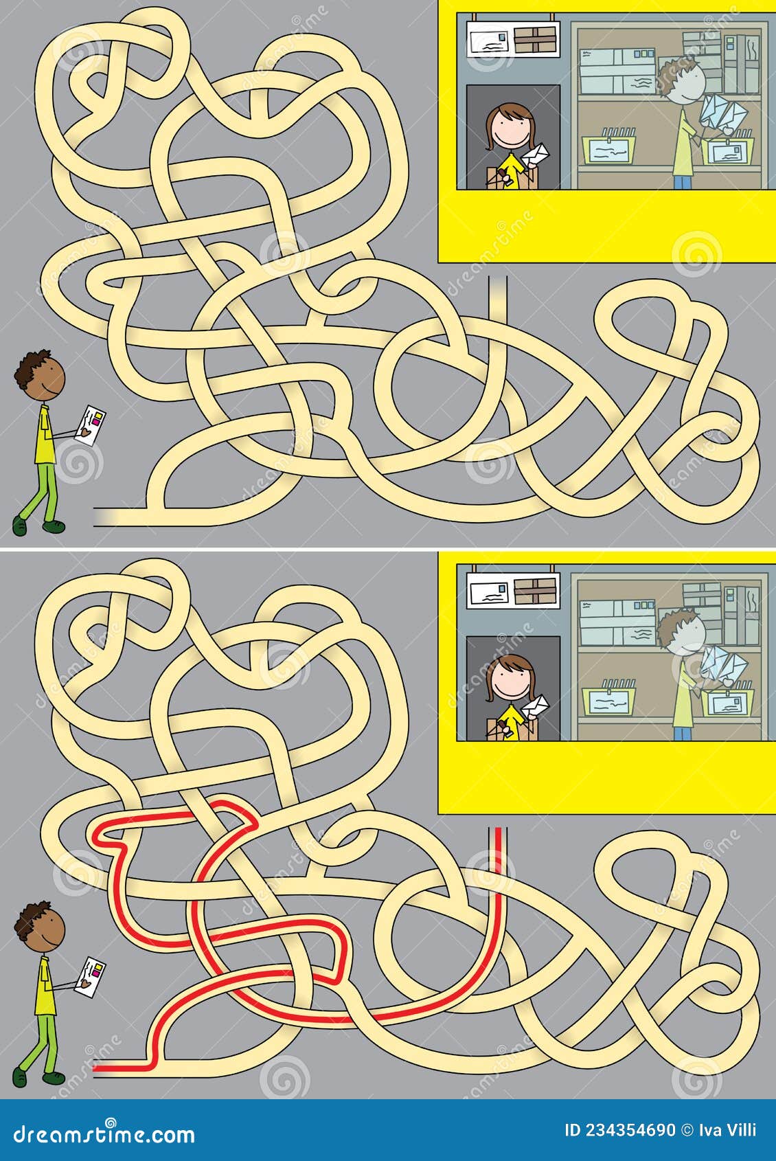 Office Maze Stock Photo | CartoonDealer.com #24072222