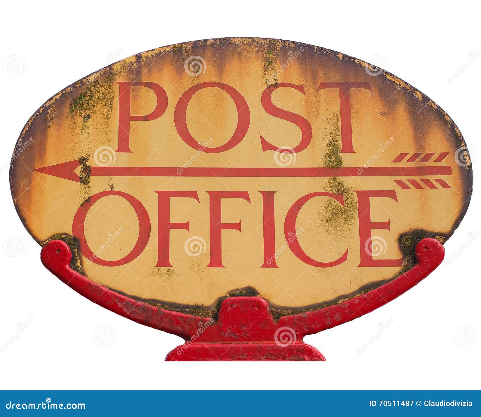 Post office sign stock image. Image of direction, office - 70511487