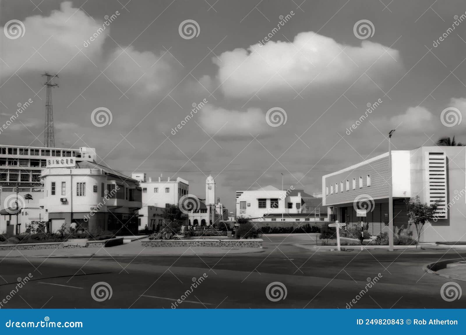 Post Office Square in Accra, Ghana, Circa 1950s Editorial Stock Photo ...