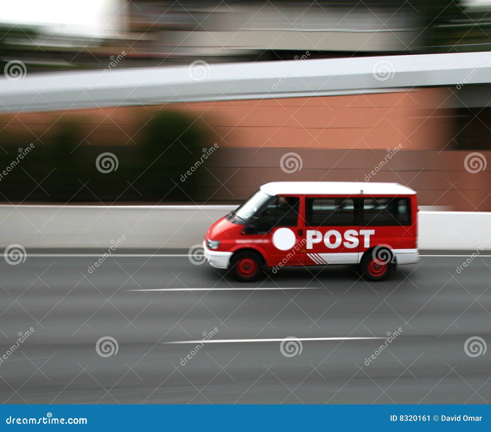 Post office van stock image. Image of full, freight, speedy - 8320161