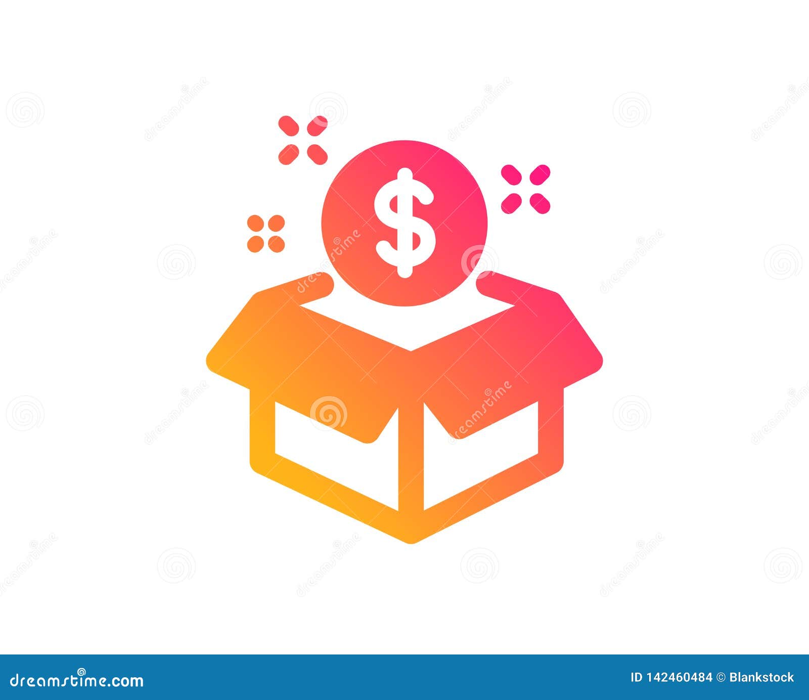Post Package Icon. Paid Service Sign. Vector Stock Vector ...