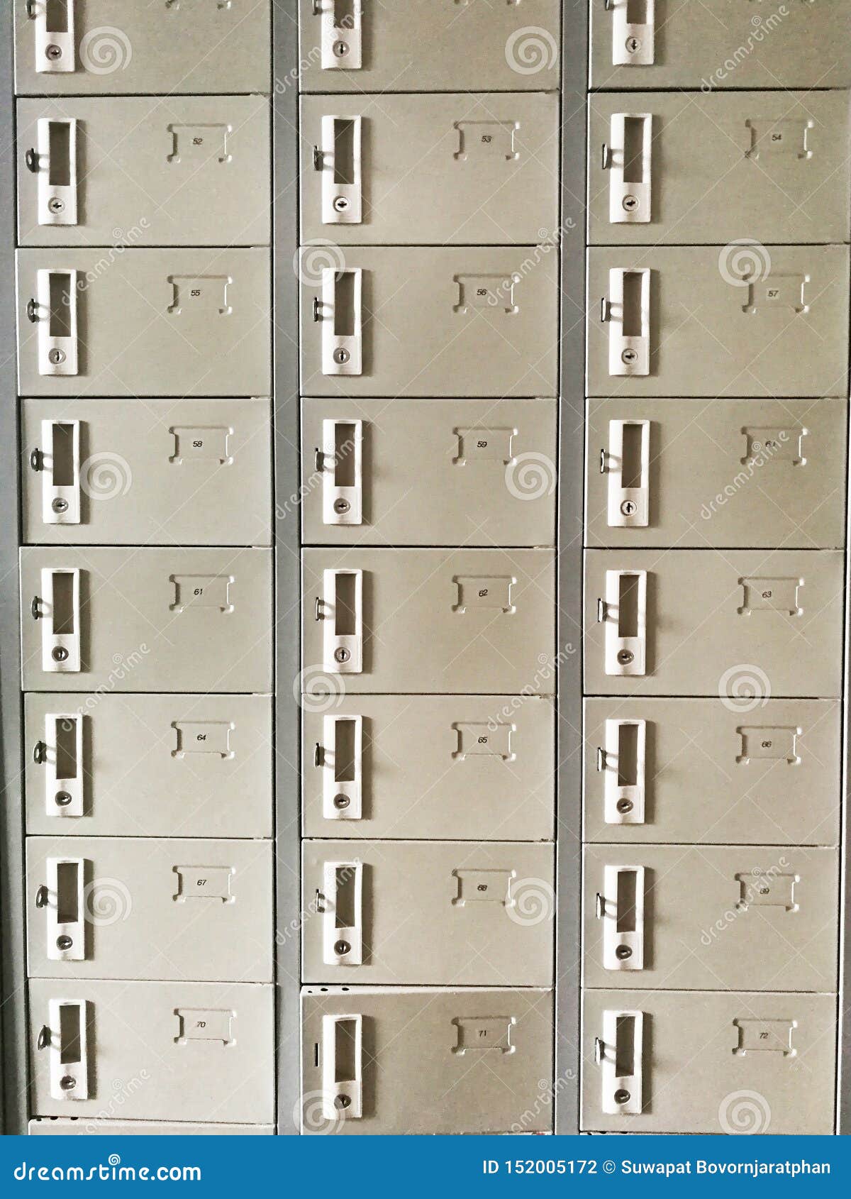 Post Parcel Mailboxes. Delivery Locker Letter Boxes Stock Photo - Image ...