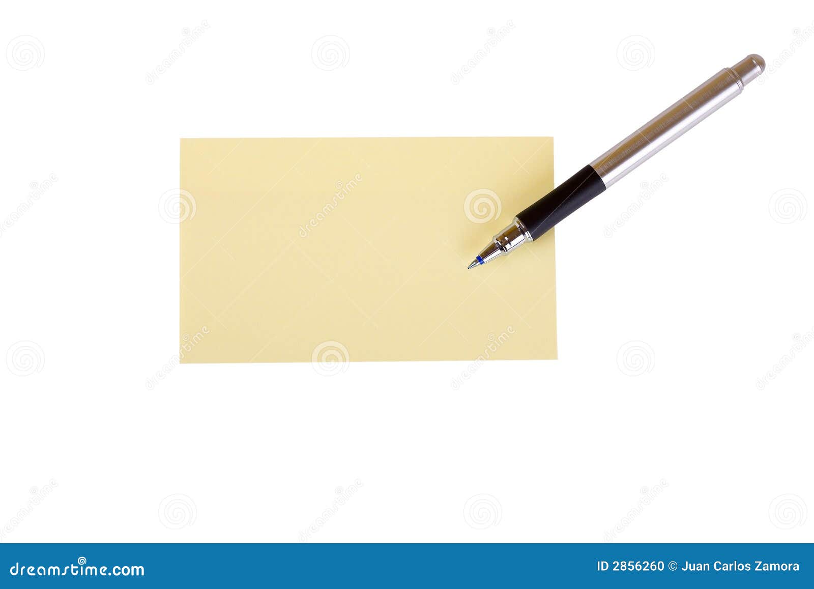 Post it and pen stock photo. Image of notepad, scan, memo - 2856260