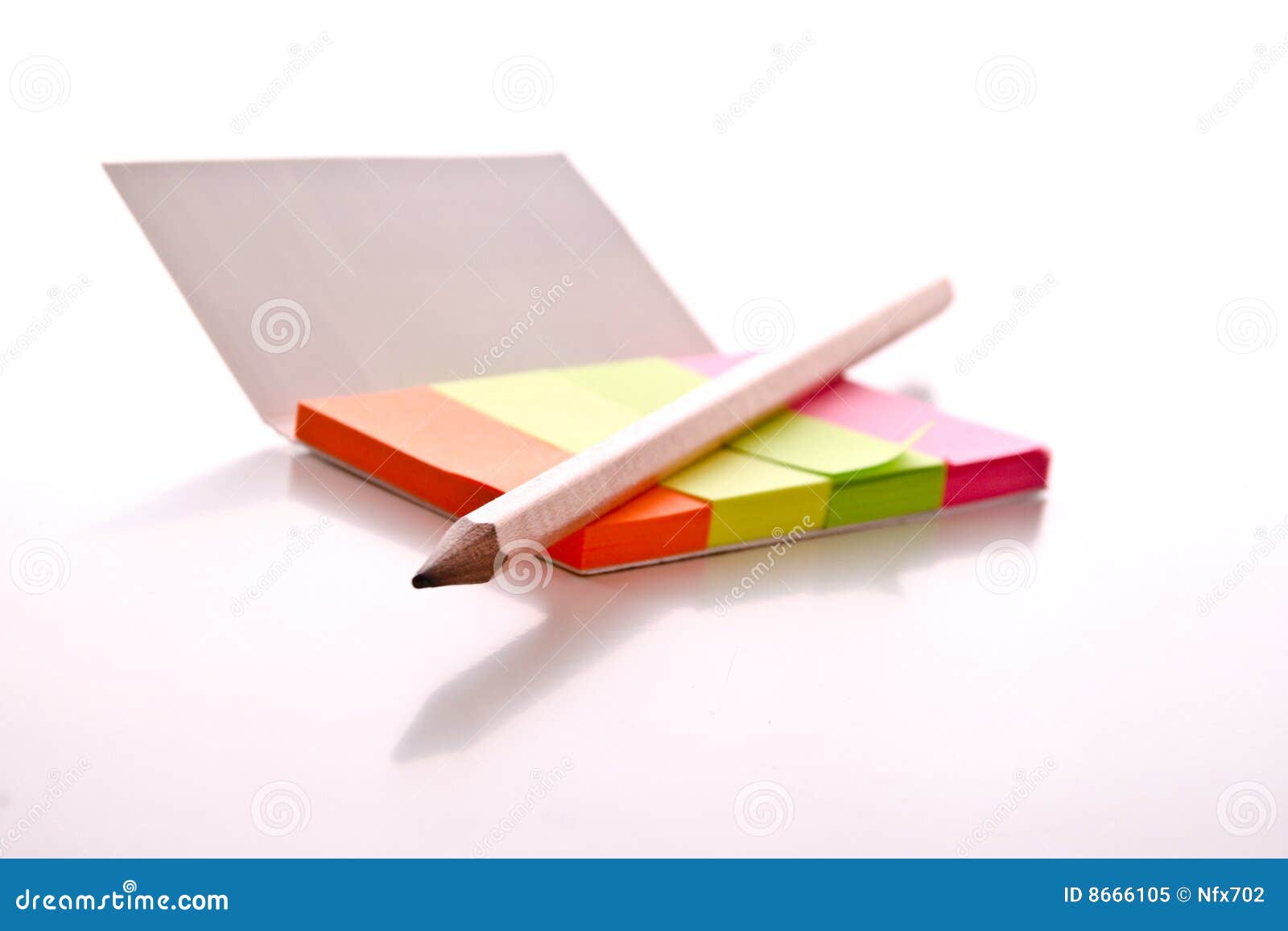 Post-it With Pen Picture. Image: 8666105