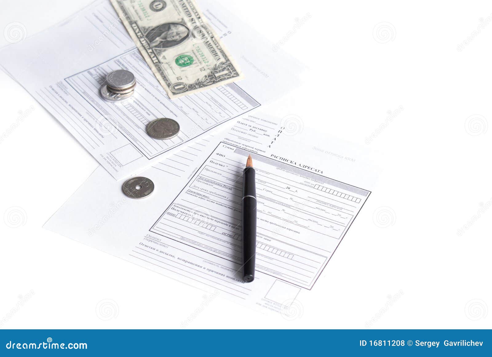 Post remittance stock photo. Image of dollar, payment - 16811208