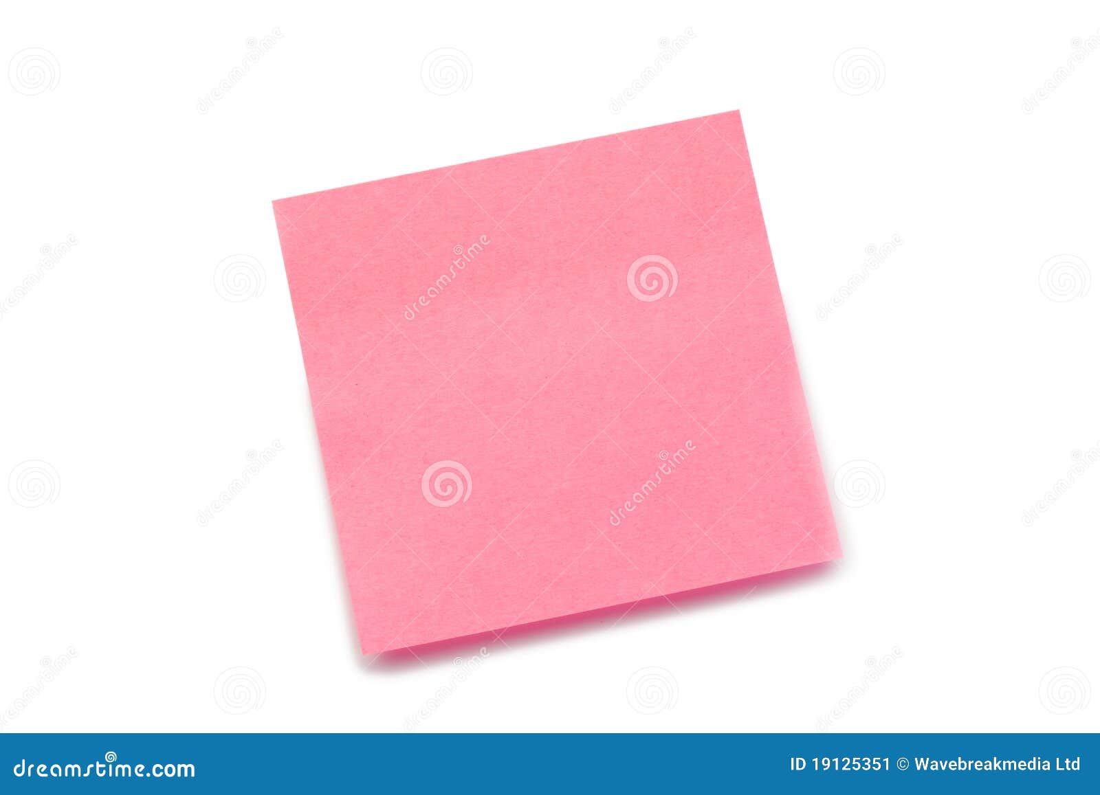 Post-it rose image stock. Image du notepaper, doigt, remarque - 19125351