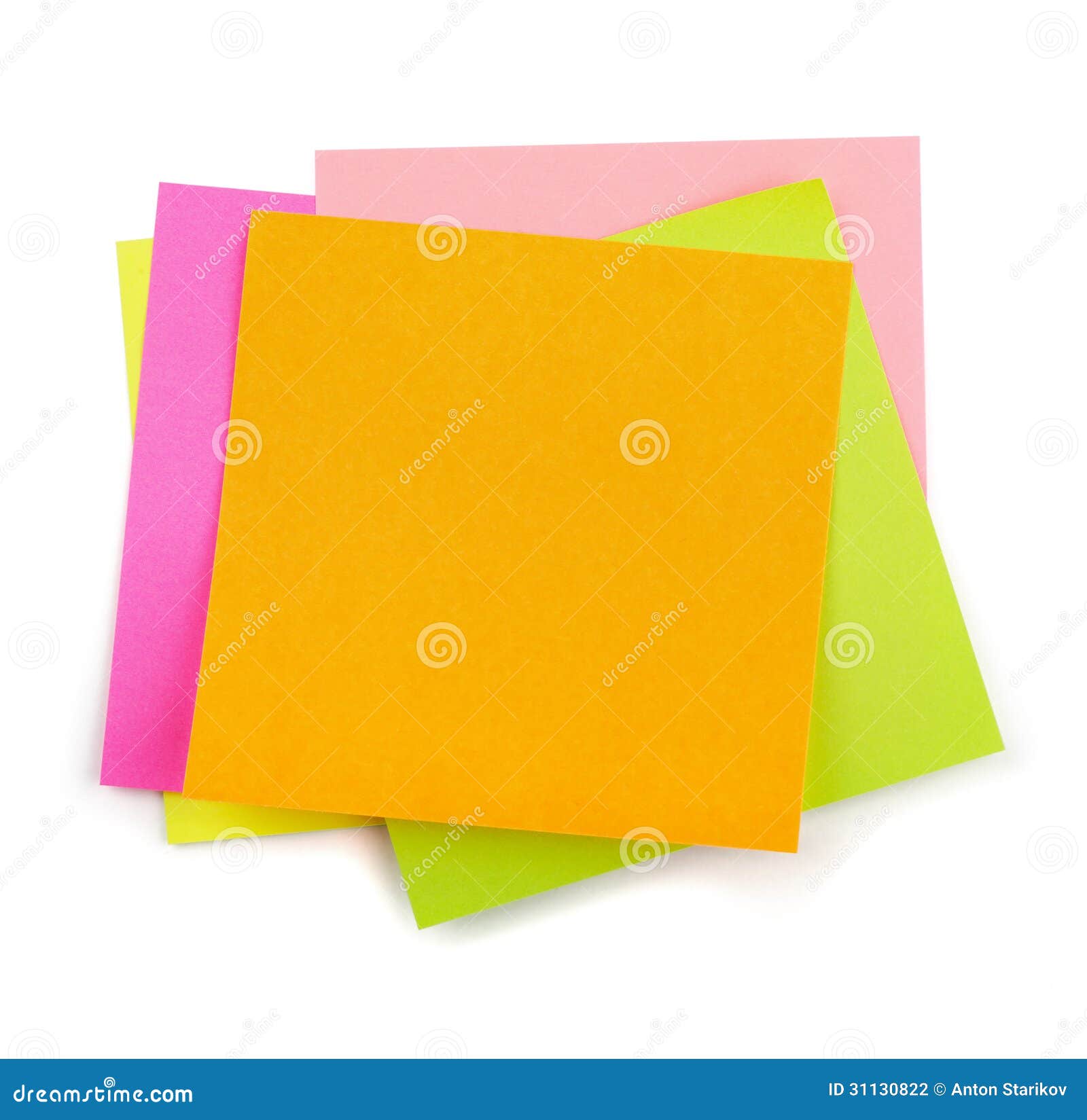 Post-it stock photo. Image of ideas, business, document - 31130822