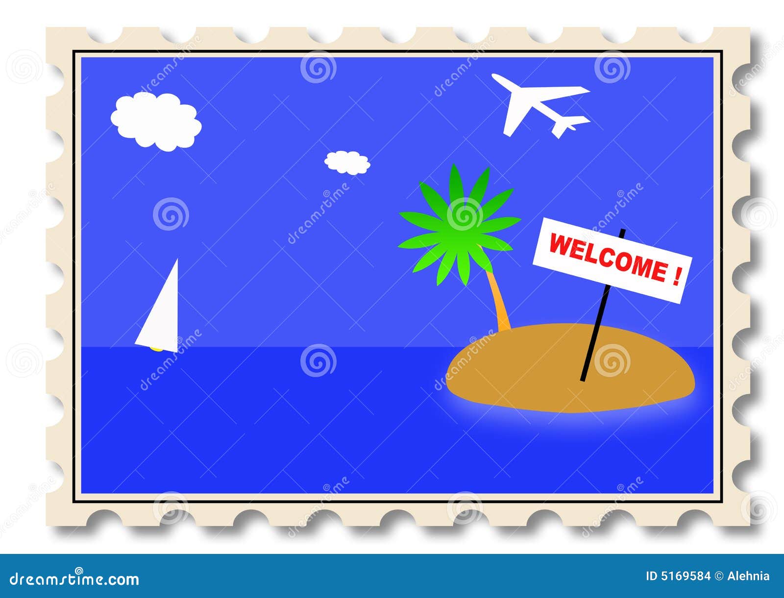 Post stamp illustration stock illustration. Illustration of philatelic ...