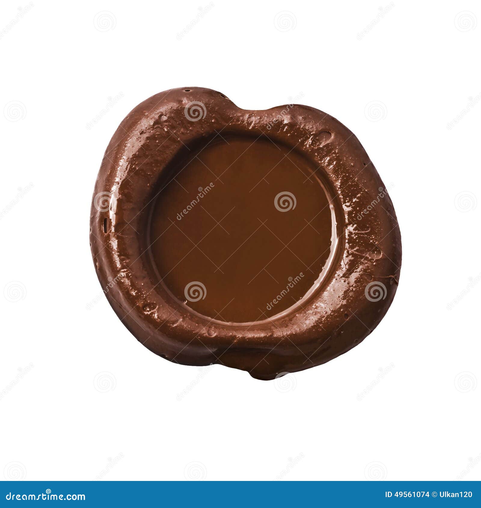 Post Stamps. Empty Seal Wax with Isolated on White Stock Photo - Image ...