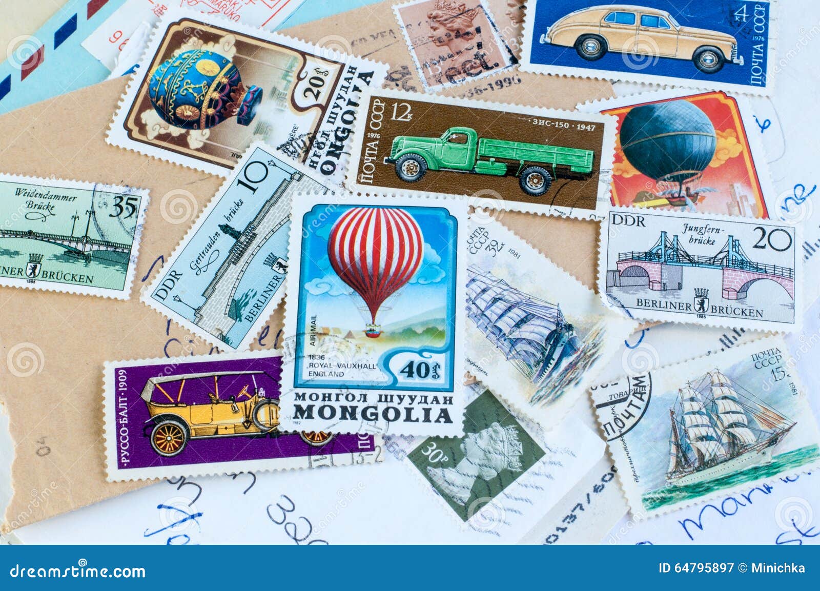 Stamps And Letters Editorial Image | CartoonDealer.com #55737548