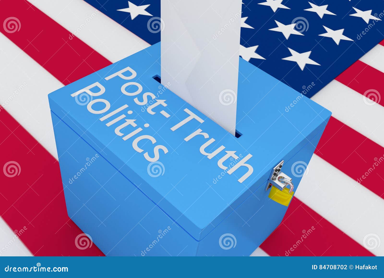 Post-Truth Politics Concept Stock Illustration - Illustration of moral ...