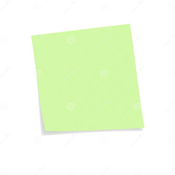 Post-it vert photo stock. Image du affaires, connexion - 5472246