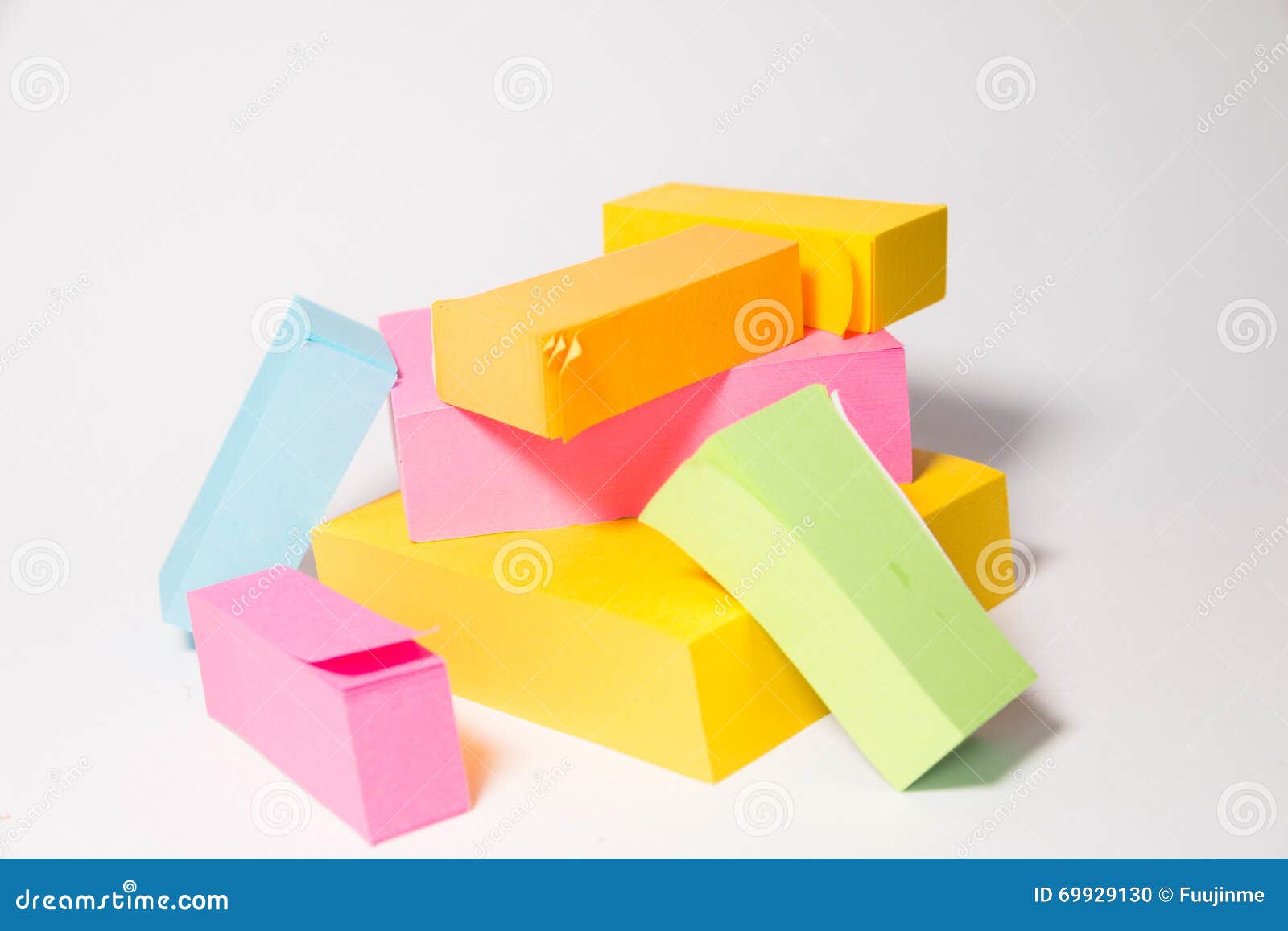 Post-it stock photo. Image of template, white, sticker - 69929130