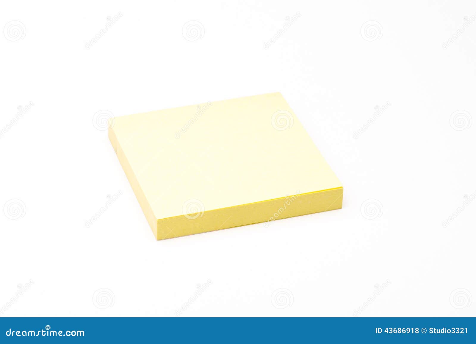 Post-it stock photo. Image of accessory, stationery, sticky - 43686918