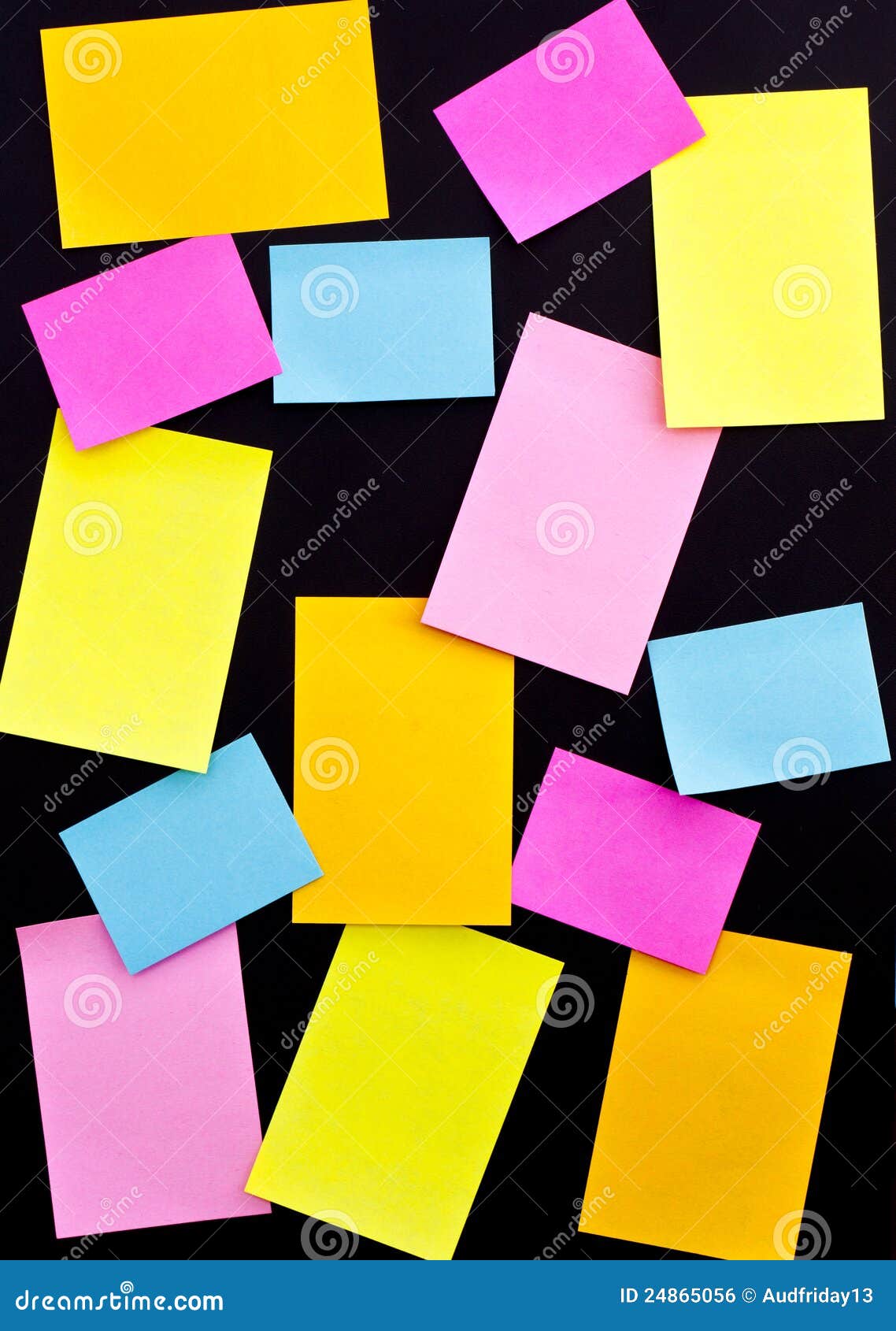 Post it on white board stock photo. Image of notepad - 24865056