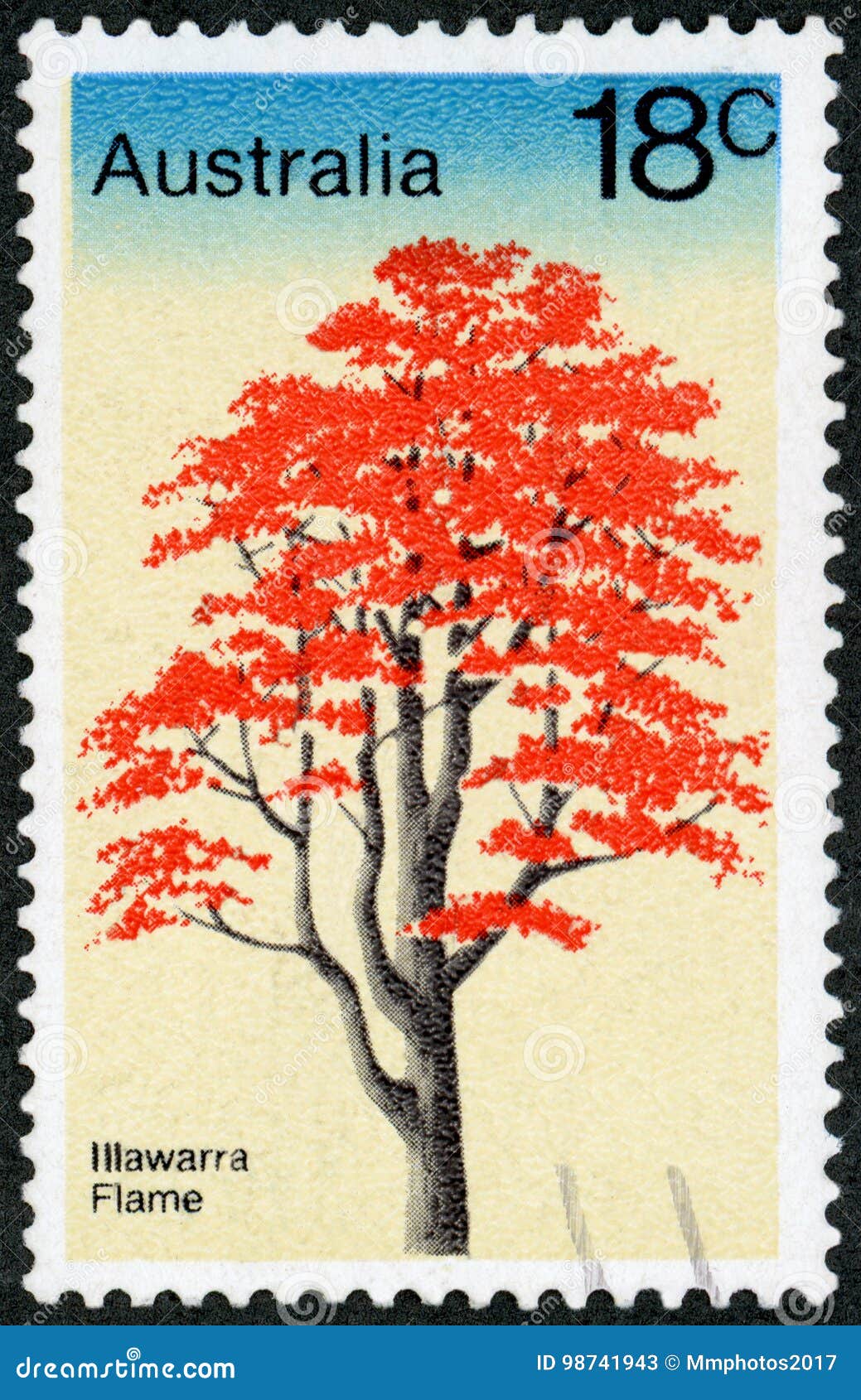 Postage stamp - Australia editorial stock photo. Image of aboriginal ...