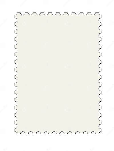 Postage Stamp Border (vector) Stock Vector - Illustration of mailing ...