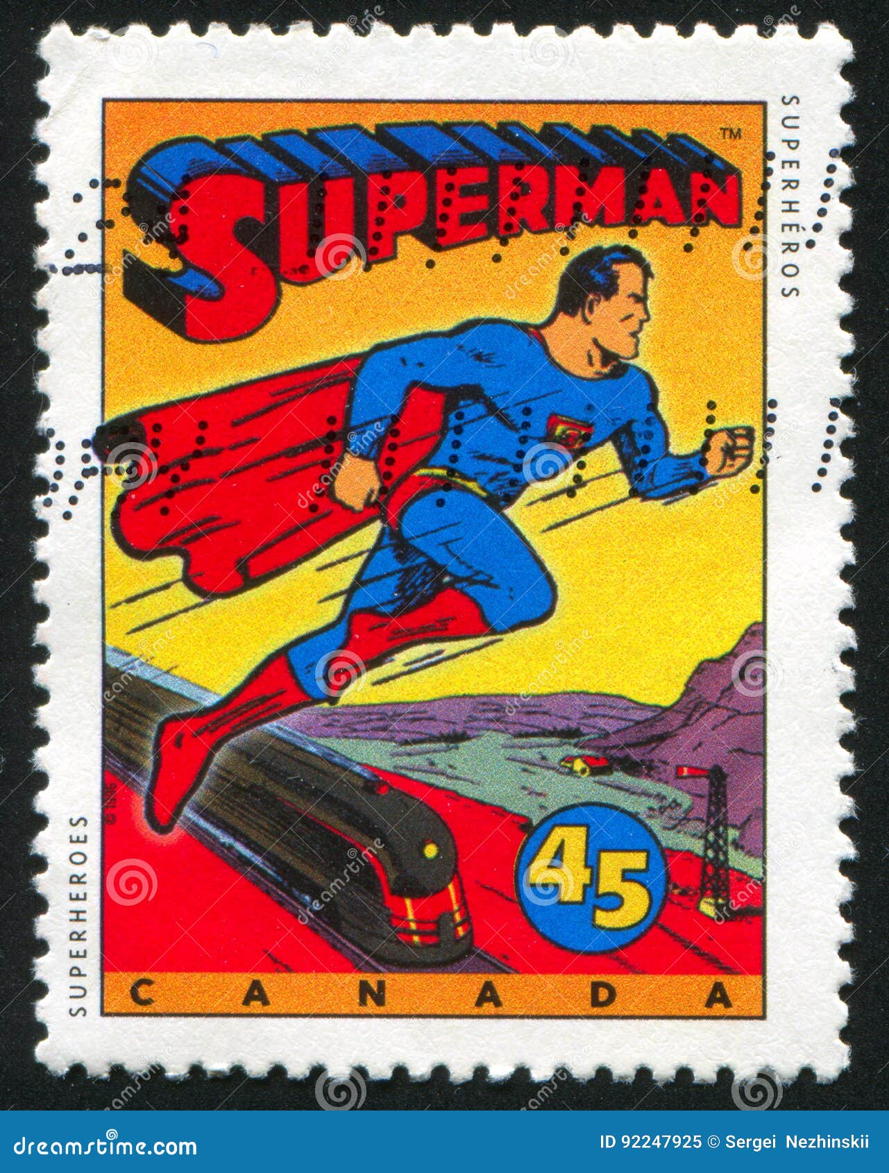 Postage stamp editorial image. Image of stamp, philately - 92247925