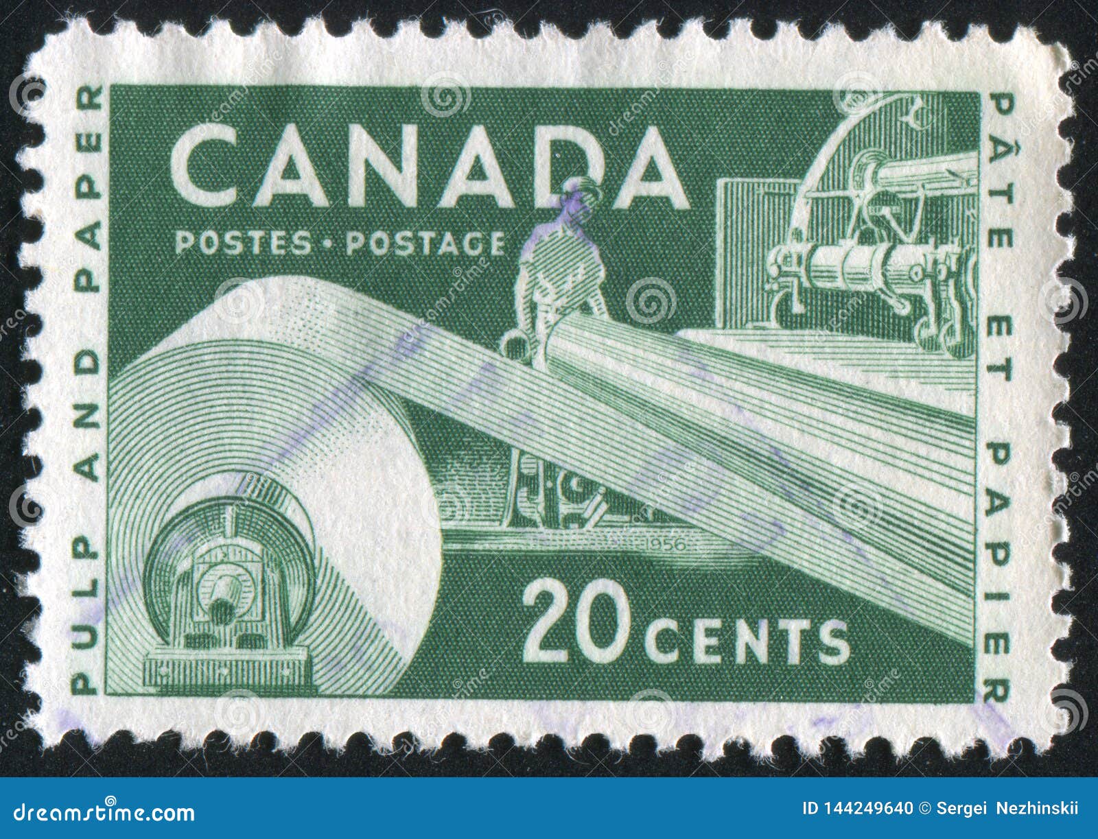 Postage stamp editorial image. Image of industry, construction - 144249640