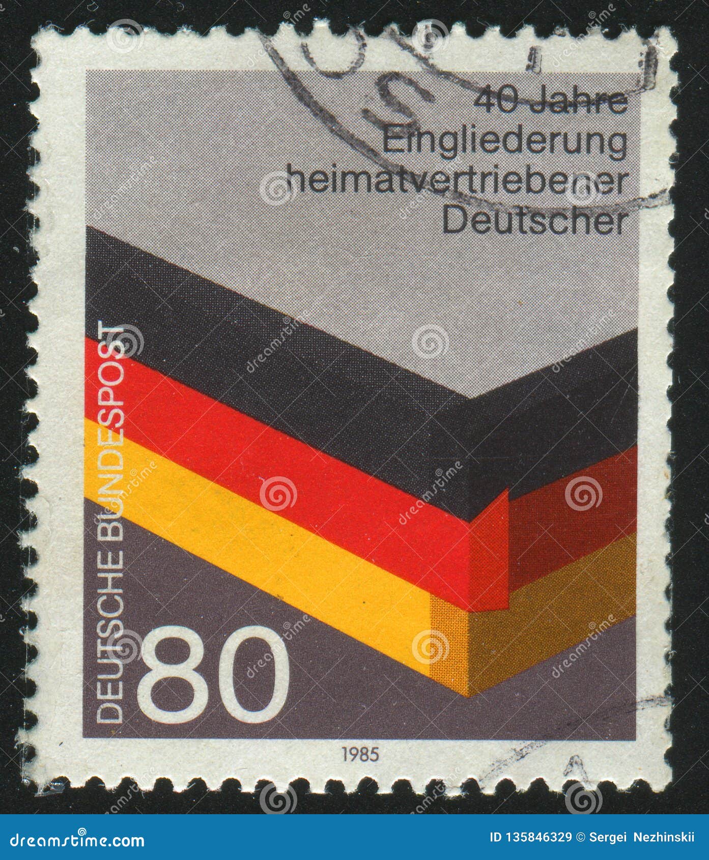 Postage stamp editorial stock image. Image of flag, postmark - 135846329