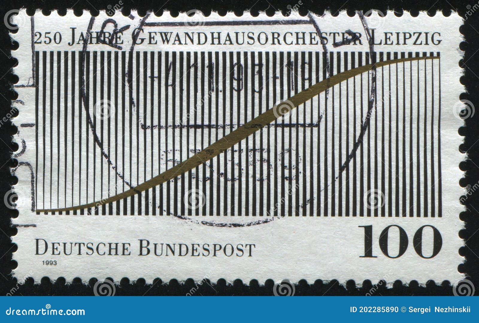Postage stamp editorial image. Image of symbol, leipzig - 202285890