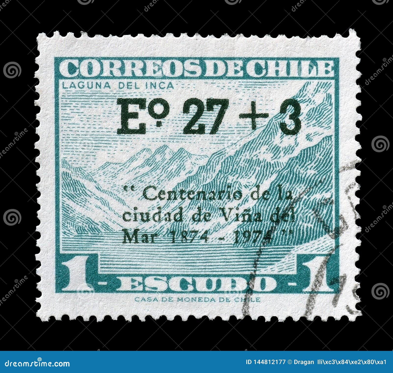 Postage Stamp Printed by Chile Editorial Photography - Image of escolar ...