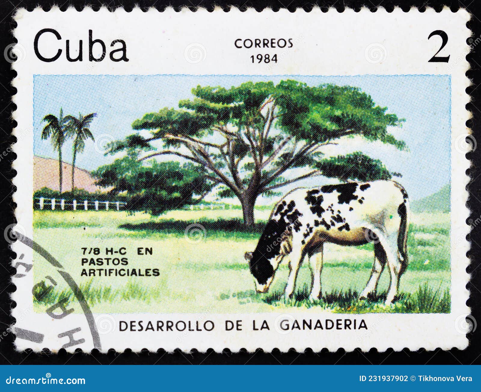 Postage Stamp Republic of Cuba Editorial Photography - Image of ...