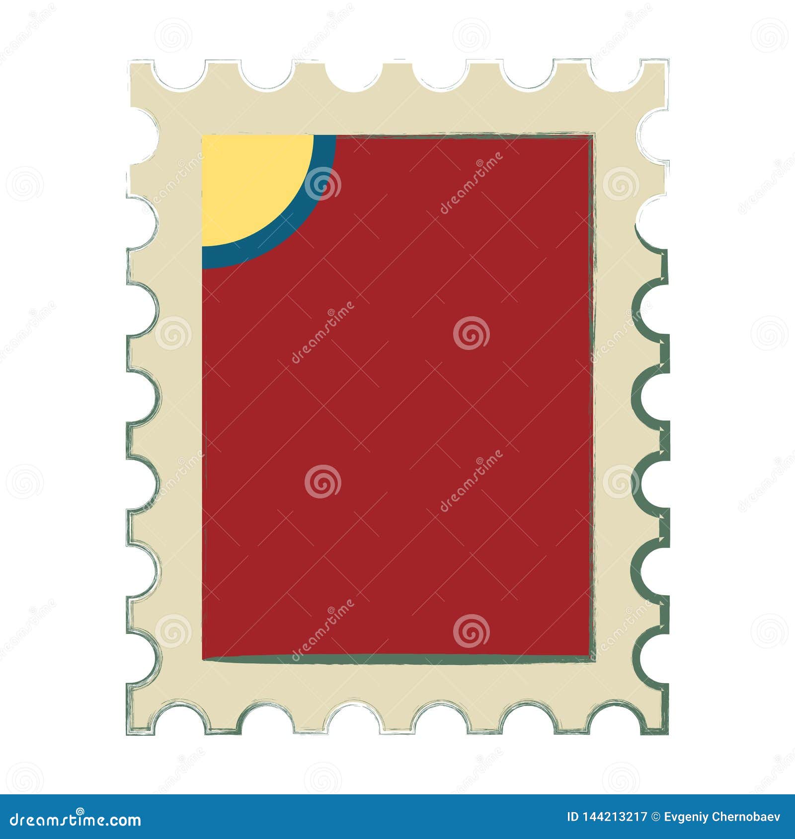 Postage Stamp Sign. Postage Stamp Icon Vector Eps10. Stock Vector ...