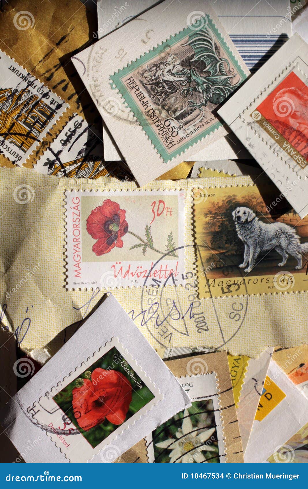Postage stamps editorial stock image. Image of collecting - 10467534