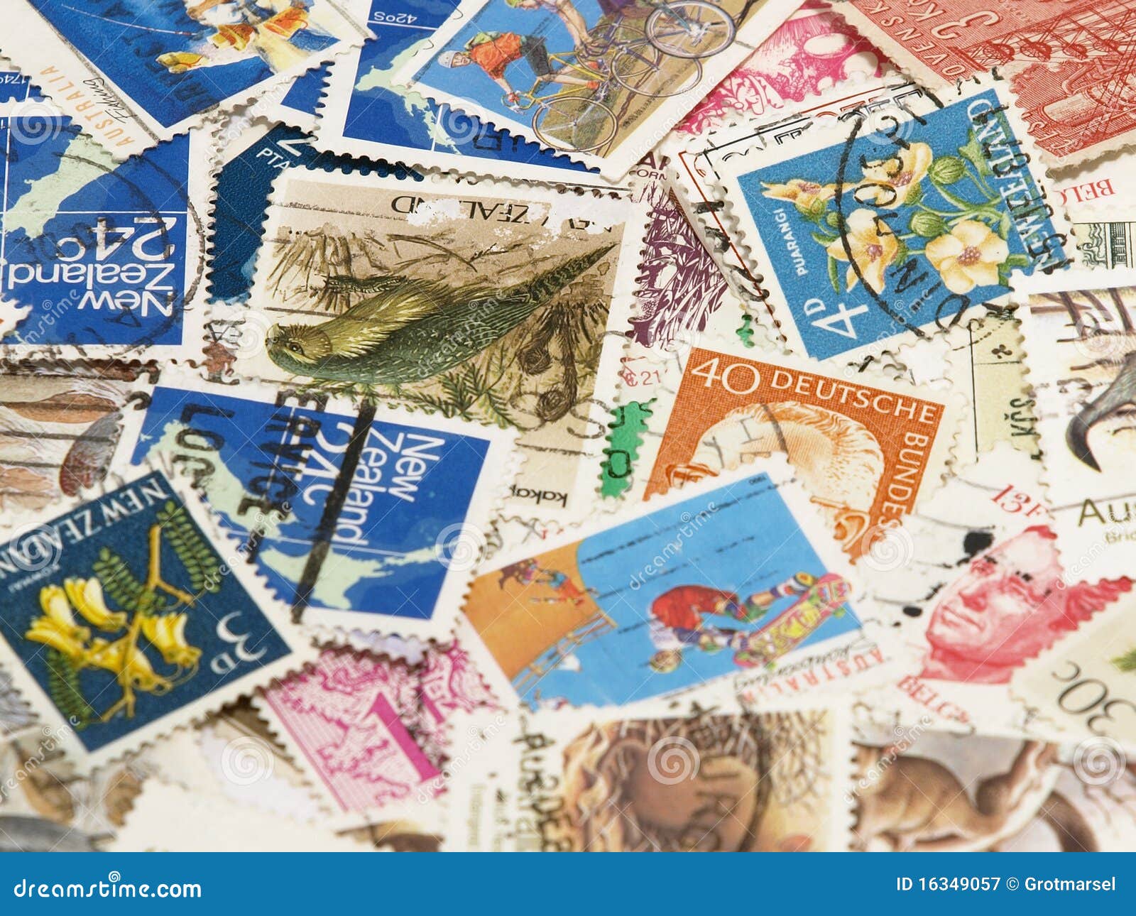 Postage stamps.Background editorial photography. Image of postage ...