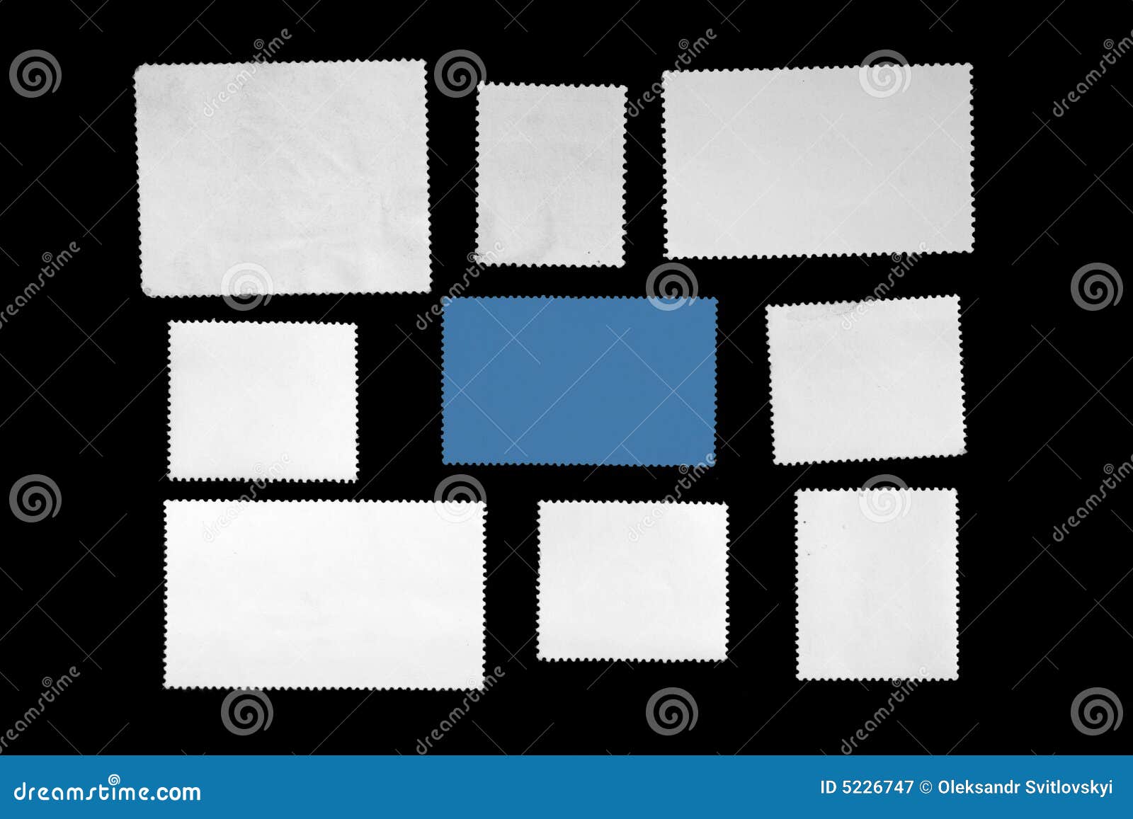 Postage stamps frame stock image. Image of states, america - 5226747